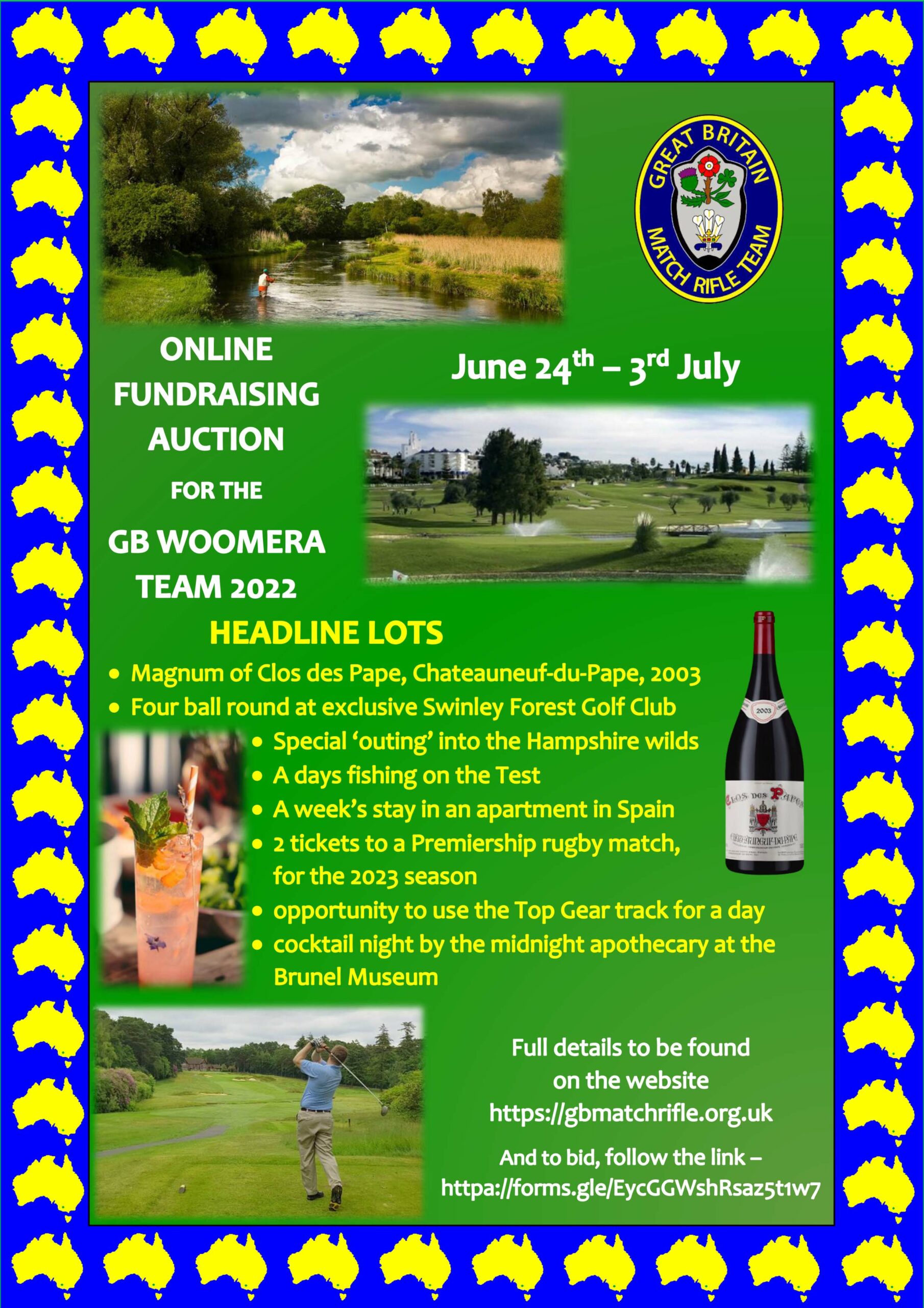 Auction of Promises - Woomera Tour to Stawell, Victoria